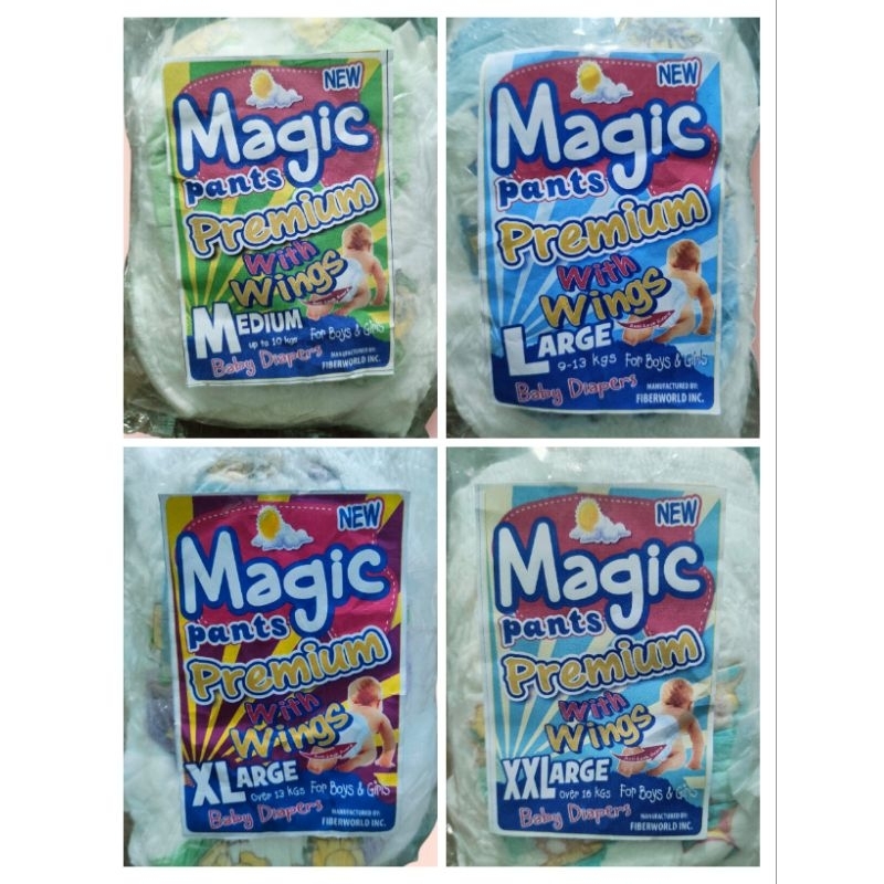 New Magic pants with wings trial pack 4pcs per pack | Shopee Malaysia