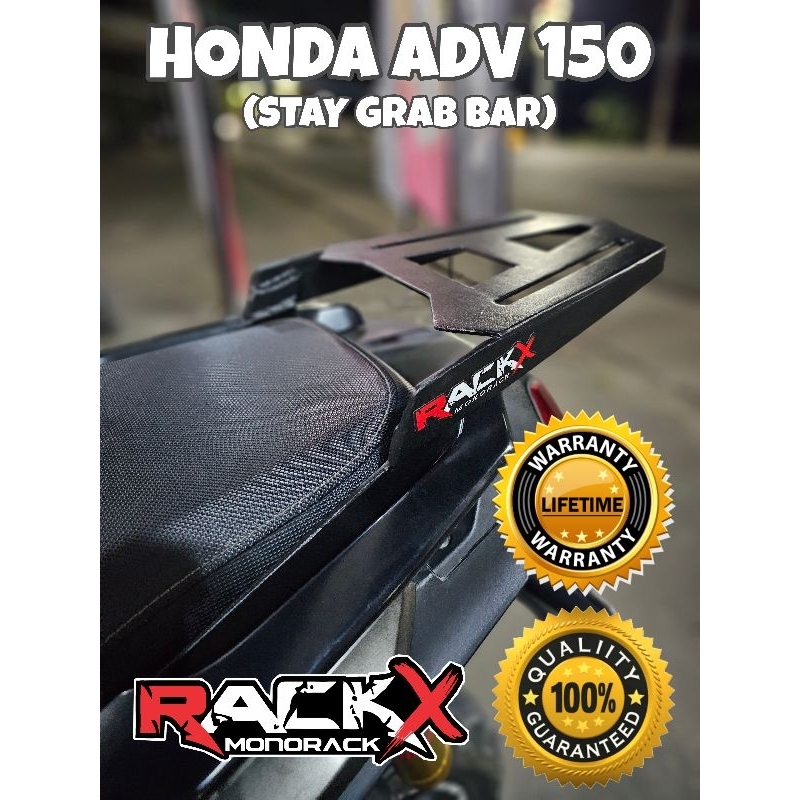 RACK X MONORACK FOR ADV 150 (STAY GRAB BAR) | Shopee Malaysia