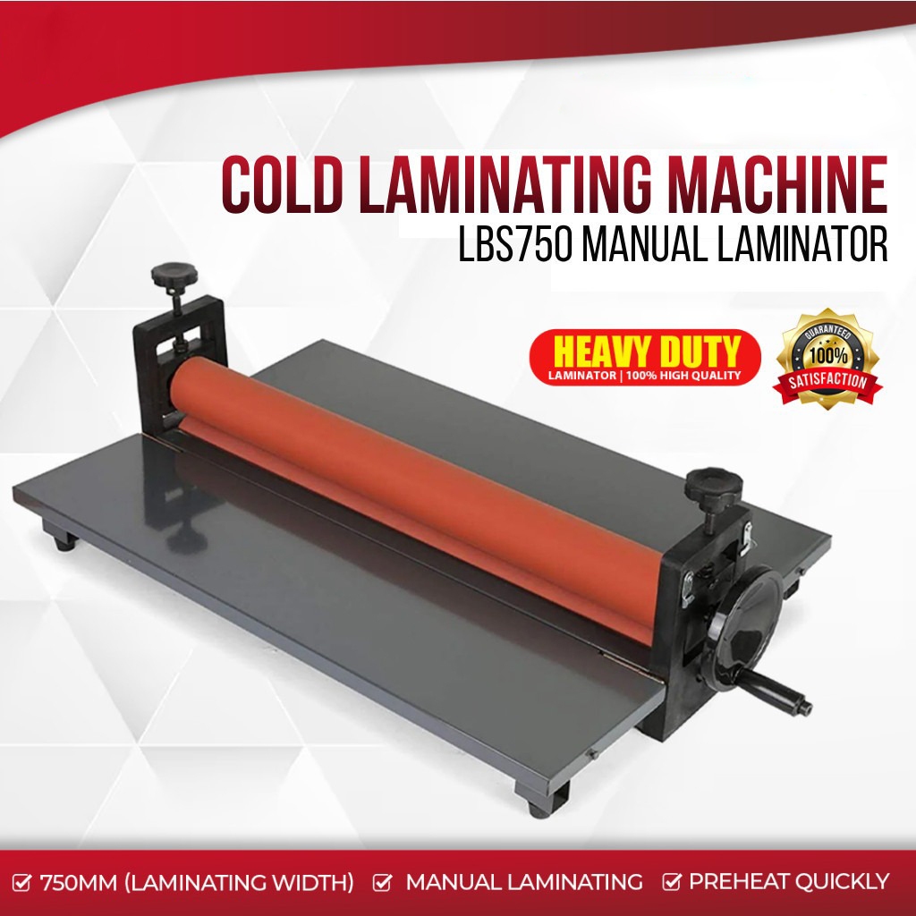Manual Cold Laminating Machine LBS750 Heavy Duty Laminator (Cold ...