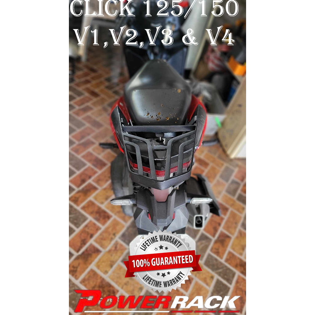 HONDA CLICK 125/150 / V1 V2 & V3 / TOPBOX BRACKET / STAY GRAB BAR ...