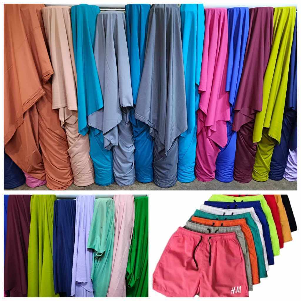 TASLAN FABRIC PLAIN (SOLD PER YARD) | Shopee Malaysia