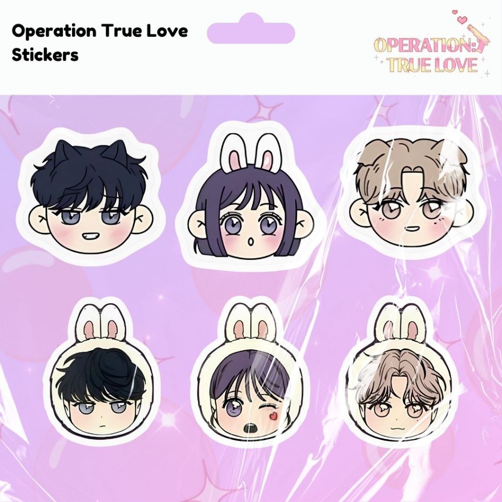 Operation True Love [waterproof vinyl stickers] Anime/Manga/Manhwa/Game ...
