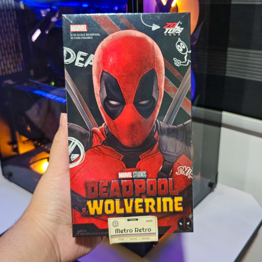 ZD Toys Deadpool and Wolverine Deadpool 1/10 Scale Collectible Figure ...
