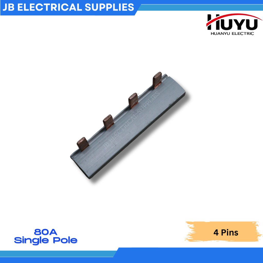 Huyu Comb Busbar 80A Single Pole | Shopee Malaysia