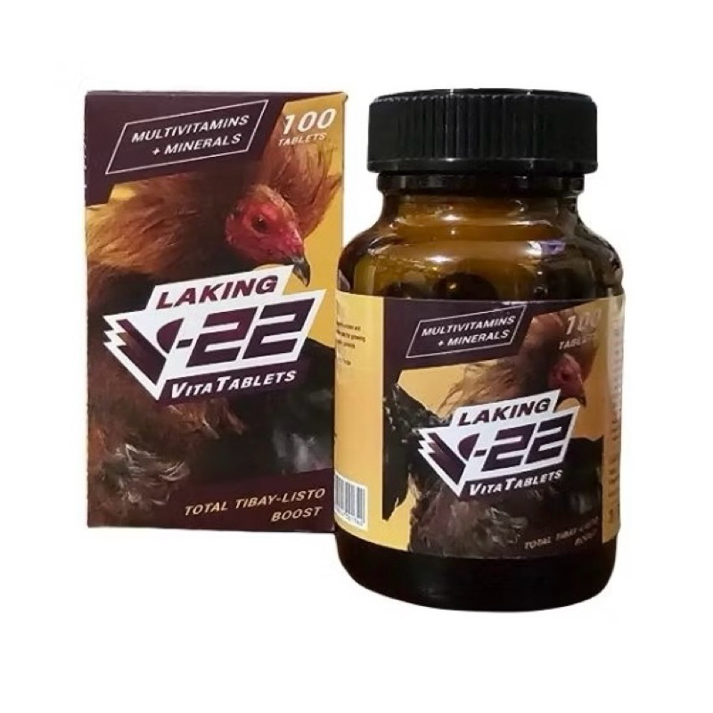 V22 Tablet Vitamin Mineral Supplement (30tabs/100 tabs per bottle ...