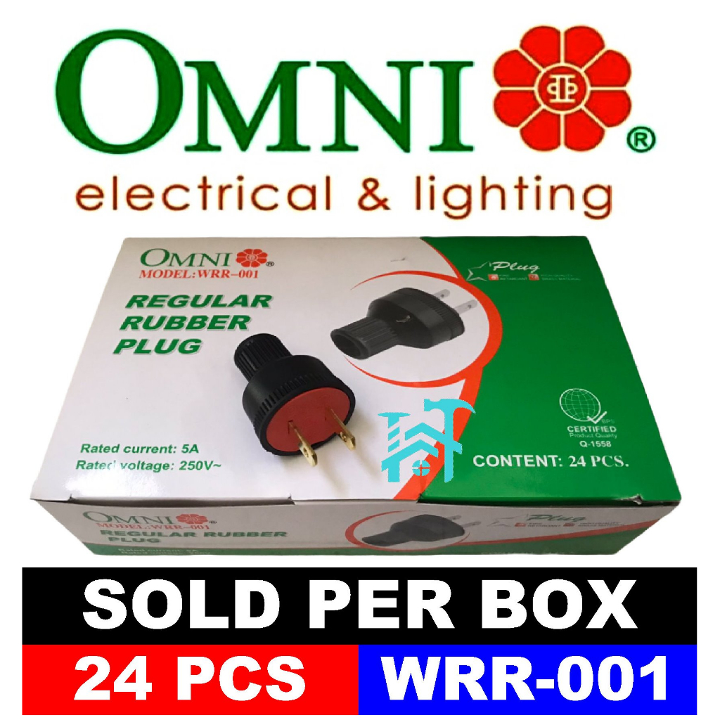 OMNI Regular Rubber Plug - WRR-001 (SOLD PER BOX) | Shopee Malaysia