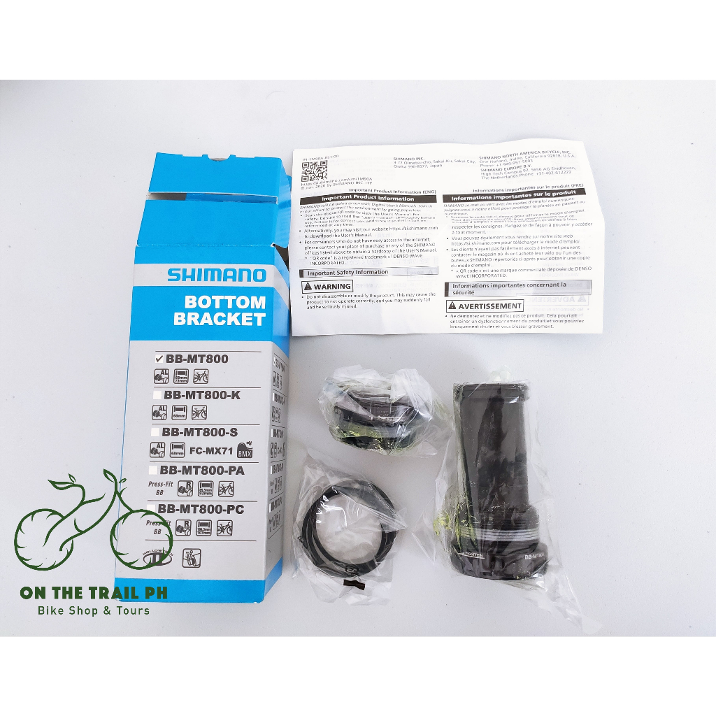 SHIMANO Deore XT M8000 BB / Bottom Bracket - JAPAN - Threaded MT800 ...