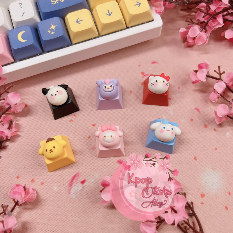 Chubby Mini Sanrio Collection Artisan Keycaps | Kpop Otaku Alley ...