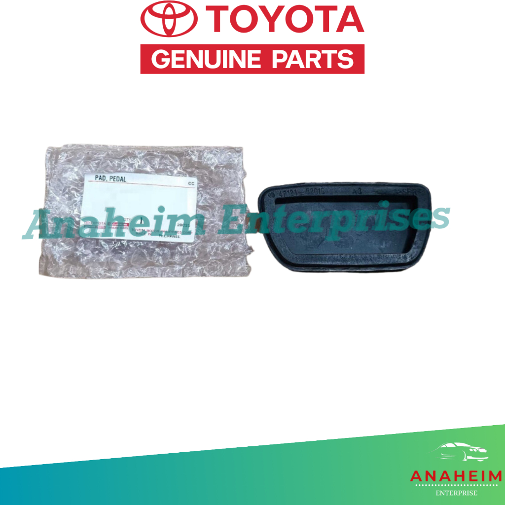 Toyota Vios, Altis, Innova, Fortuner Brake Pedal Pad | Shopee Malaysia