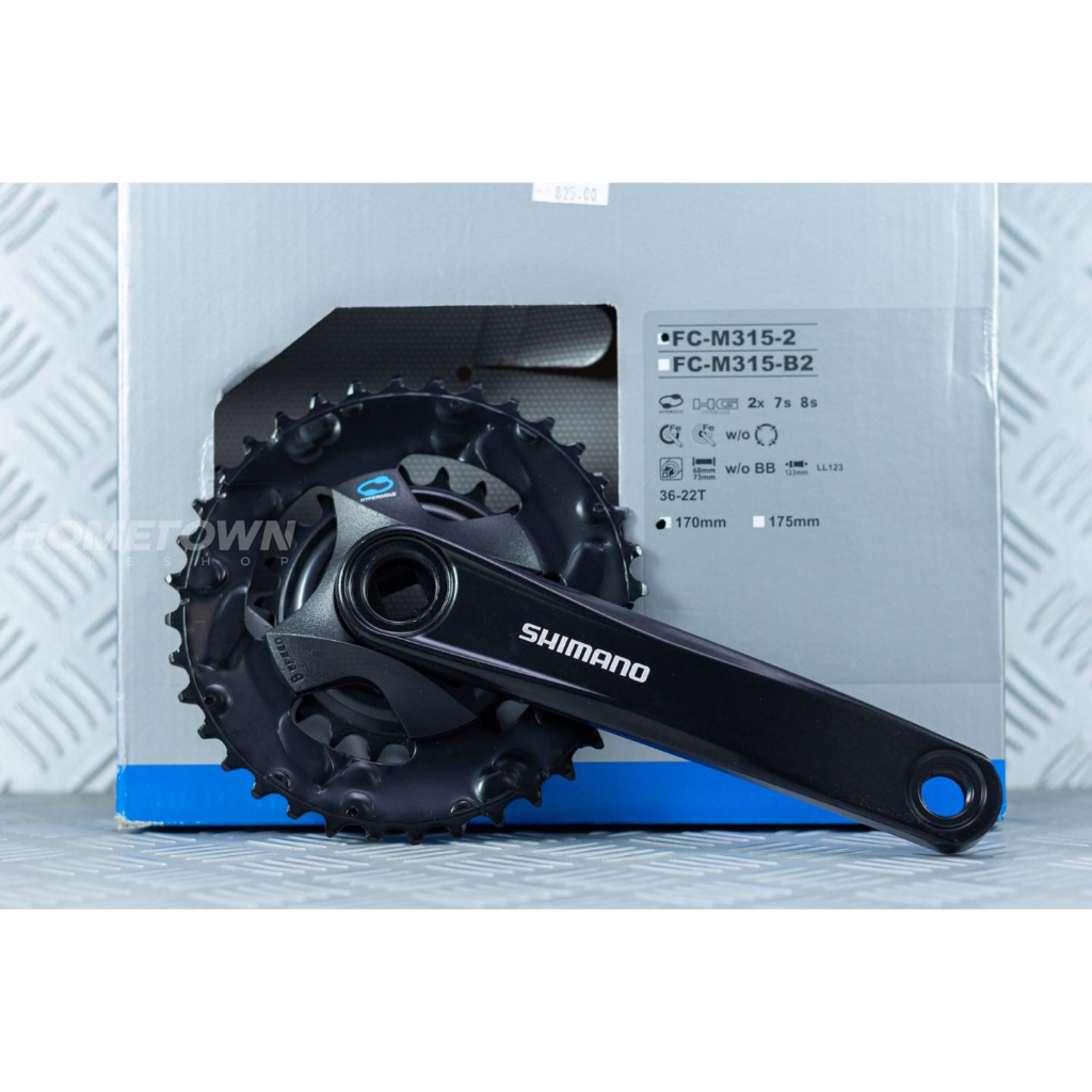 Shimano FC M315-2 | FC M371-3 Speed MTB Square Type Chainwheel / Crank | Shopee Malaysia