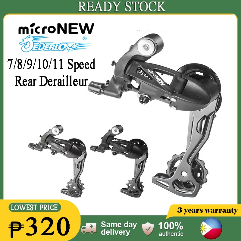 Microshift 7 8 9 10 11 Speed RD MTB Mountain/Road Bike Rear Derailleur ...