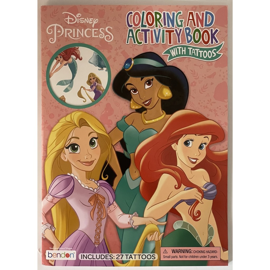 Disney Princess/Teenage Mutant Ninja Turtles Coloring and Activity Book ...