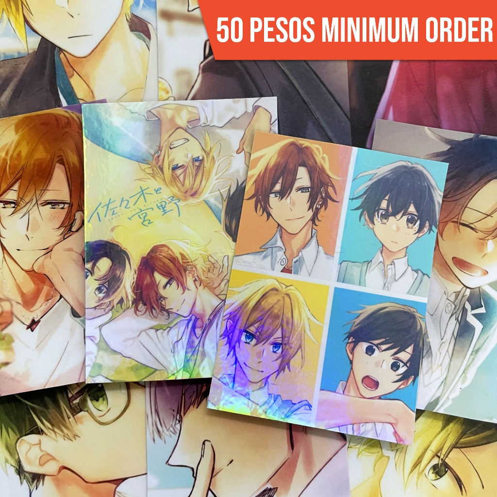 Sasaki to Miyano Anime Trading Photocards (Laminated) | Shopee Malaysia