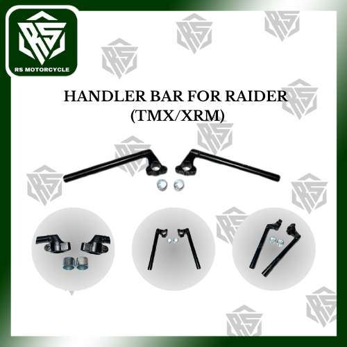 [RIDE SAFE] MOTORCYCLE HANDLE BAR RAIDER TYPE FOR TMX AND XRM | Shopee ...