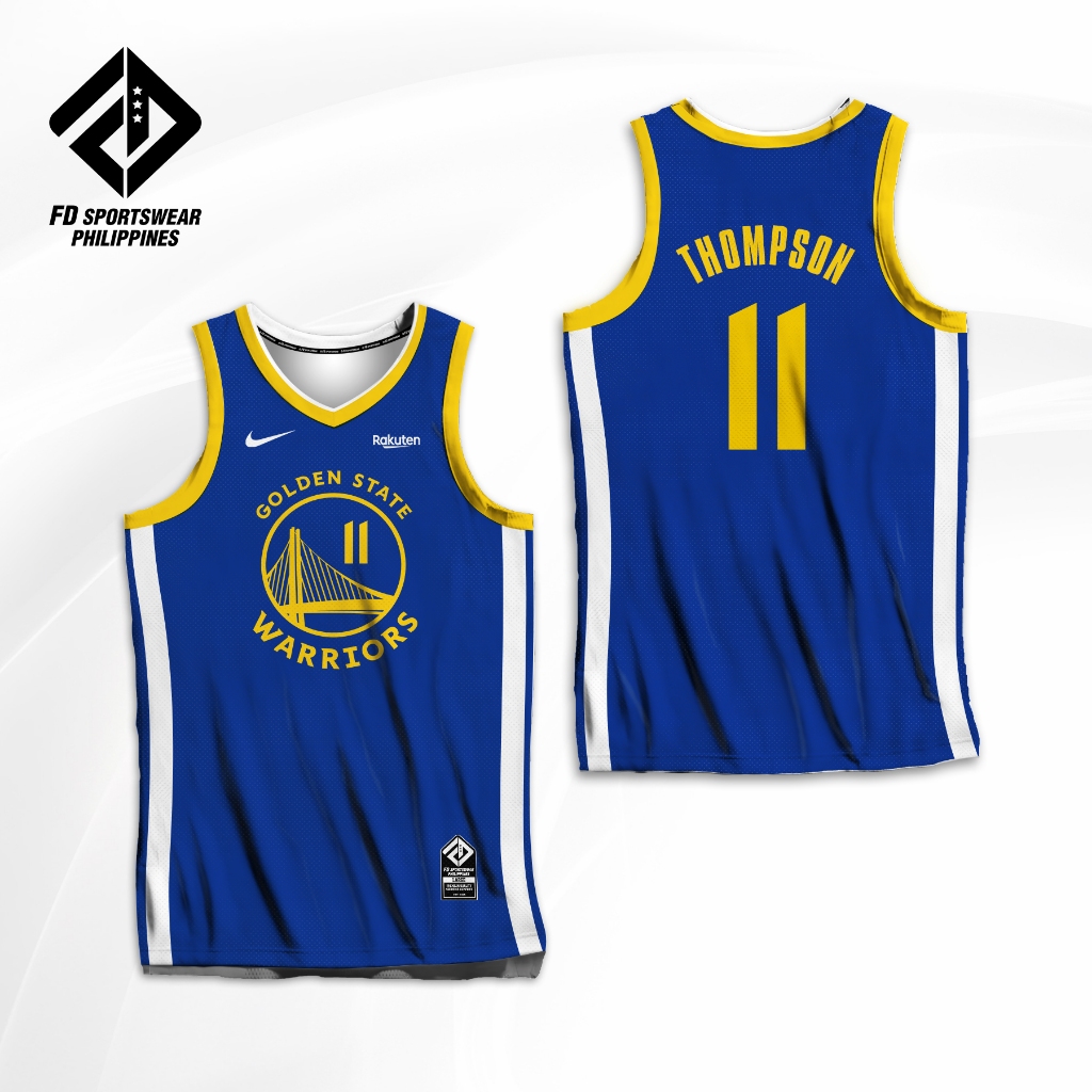 KLAY THOMPSON GSW 2024 FULL SUBLIMATED JERSEY | Shopee Malaysia