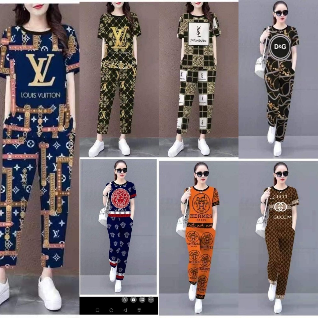 rcs_fashion KOREAN FASHION BANGKOK TERNO (TOP AND PANTS) | Shopee Malaysia