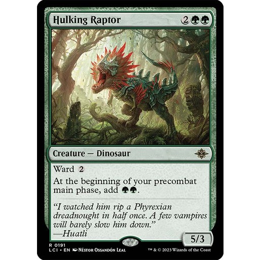 Hulking Raptor -The Lost Caverns of Ixalan (LCI) | Shopee Malaysia