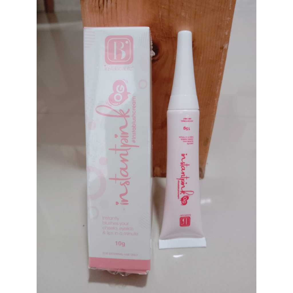 INSTA PINK CREAM LIP I CHEEKS I EYELIDS (NEW PACKAGING) | Shopee Malaysia