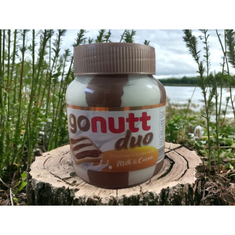 GO NUTT DUO Spread Hazelnut Cream with Milk & Cocoa | Shopee Malaysia