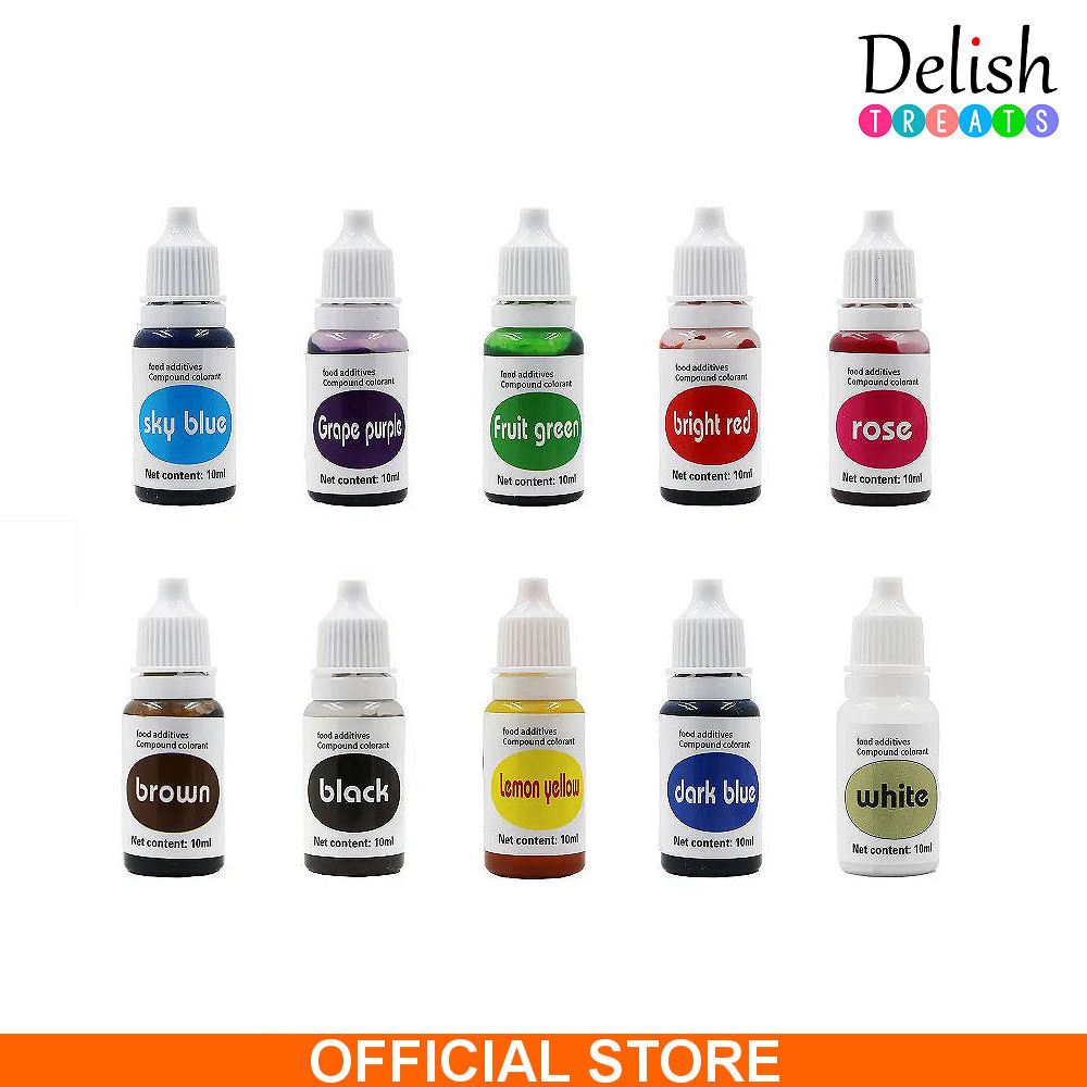 Liquid Food Coloring 10ml (1pc) DTPH0222 | Shopee Malaysia