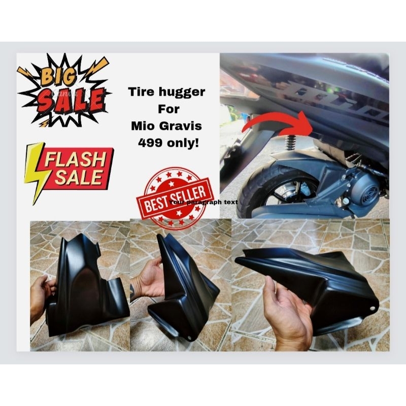 Tire hugger For Mio Gravis/Mio Gear | Shopee Malaysia