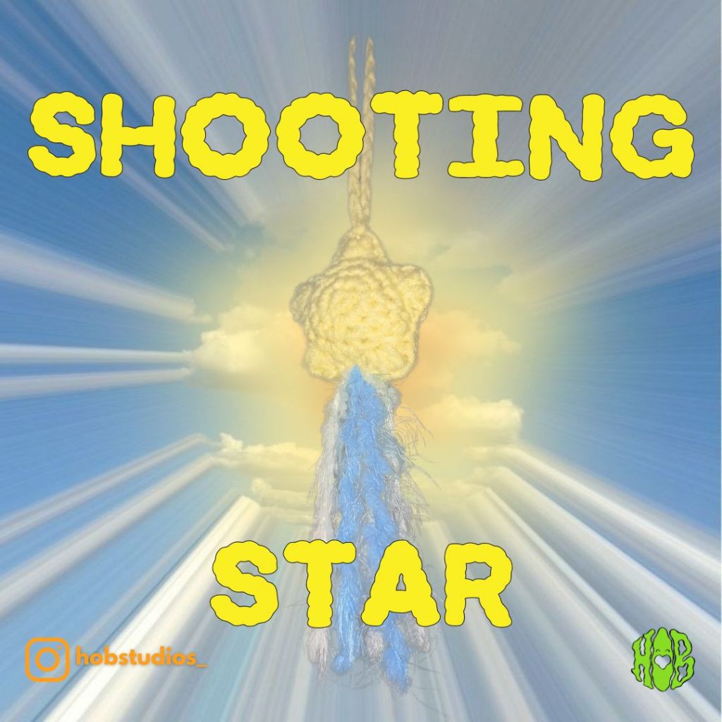 Shooting Star Crochet Amigurumi Keychain | Shopee Malaysia