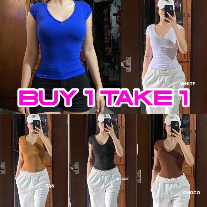 JALE V-NECK SLIM FIT BODY HUGGING FULL LENGTH TOP XS-MEDIUM BODY FRAME ...
