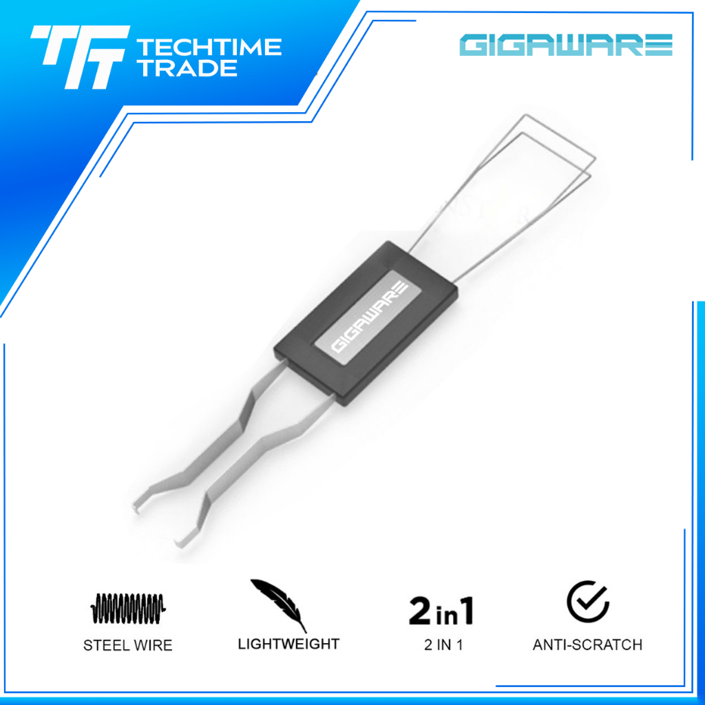 Gigaware 2 in 1 Steel Wire Keycap and Switch Puller Remover Tool For ...
