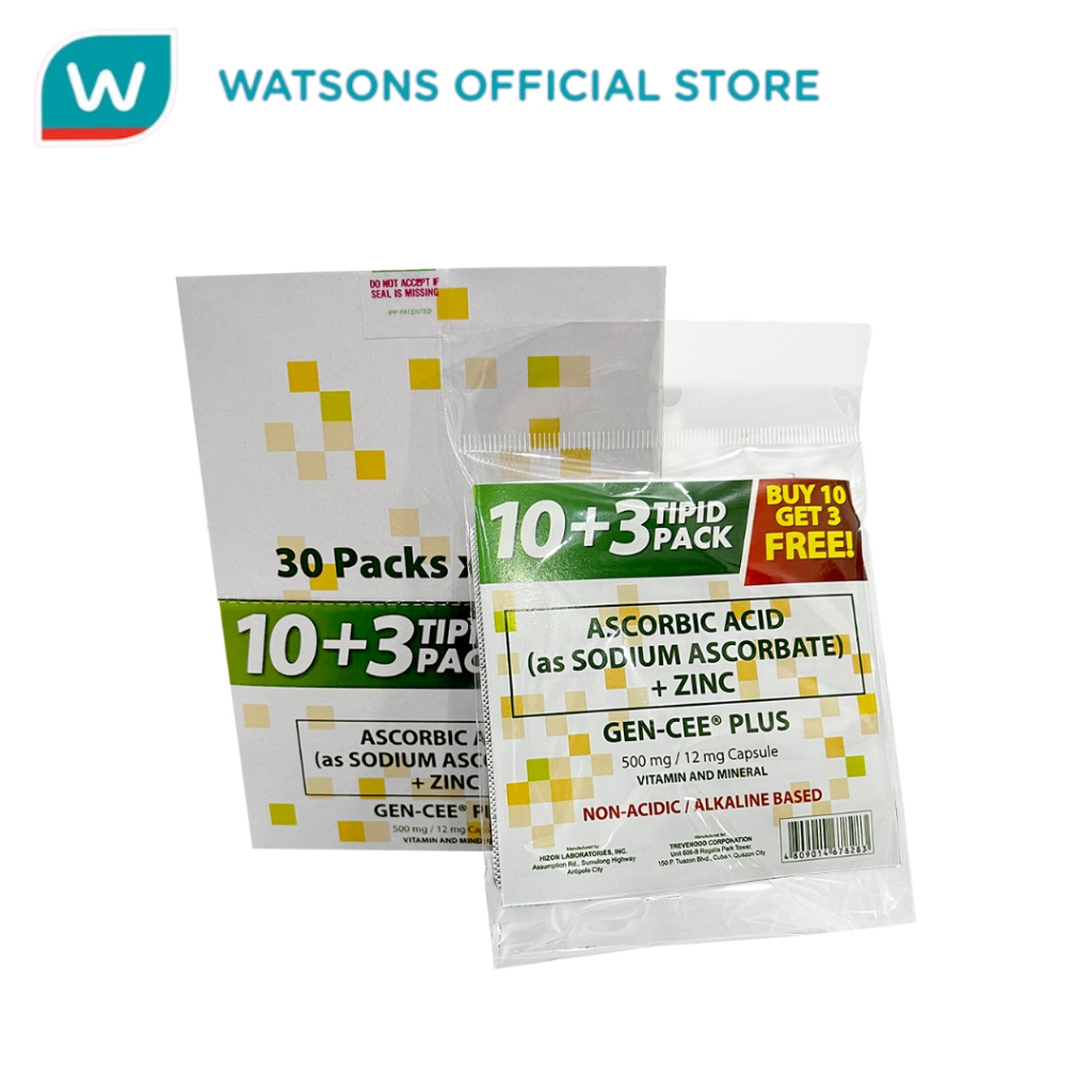 GENCEE Plus Capsule 10 + 3 Tipid Pack | Shopee Malaysia