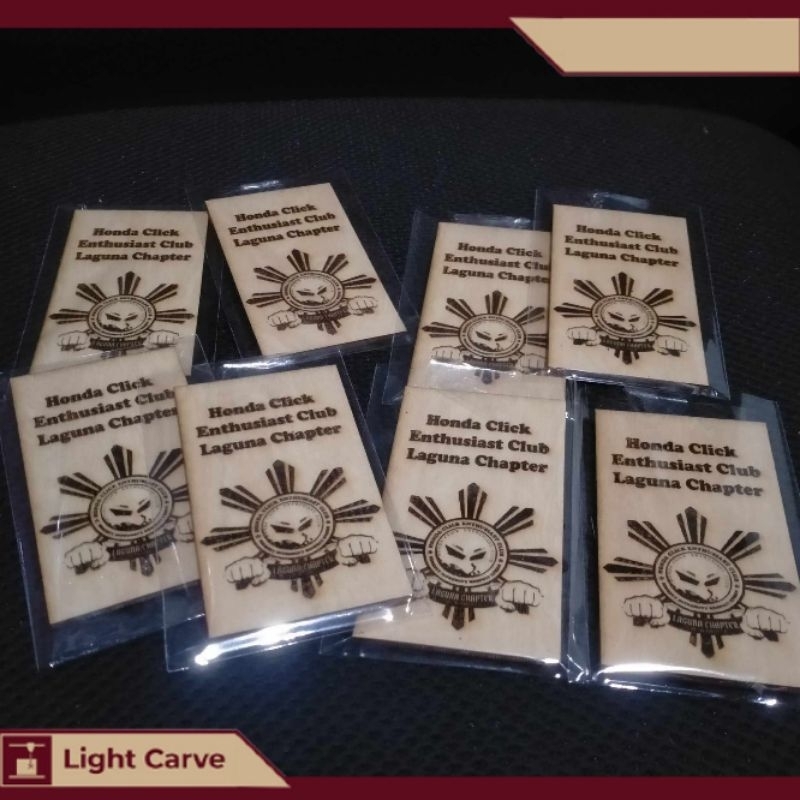 Personalized Laser Cut/Engraved Ref Magnet - 3mm wood | Shopee Malaysia