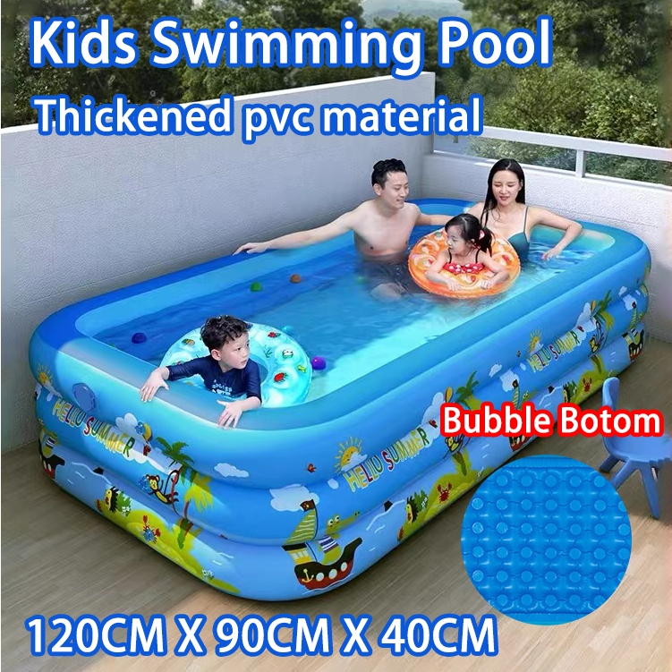 Inflatable Swimming Pool For Kids Rectangular Swimming Pool Big Size ...