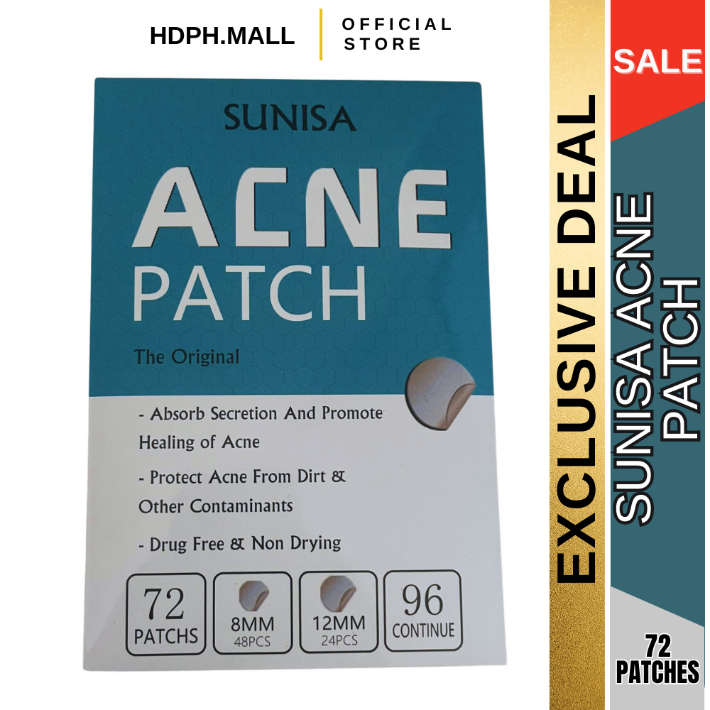 Sunisa Salicylic Acne Pimple Repair Patch Waterproof Acne Patch Blemish ...