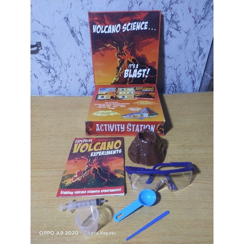 Explosive Volcano Experiments Kit (Erupting Volcano Science Experiment ...
