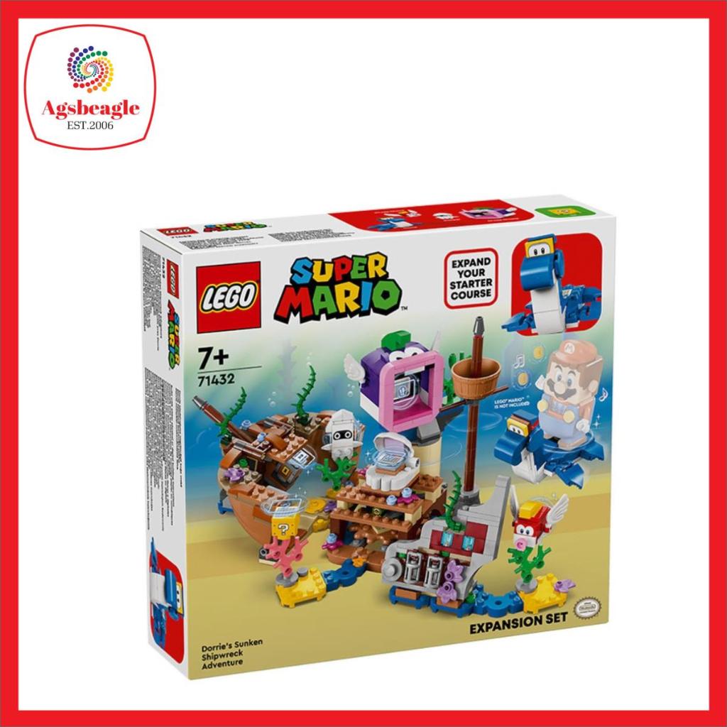 Lego Super Mario Dorries Sunken Shipwreck Adventure 71432 (2024 ...