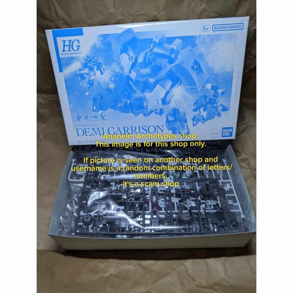 ON HAND BANDAI HG 1/144 Demi Garrison PREMIUM BANDAI Model Kit | Shopee ...
