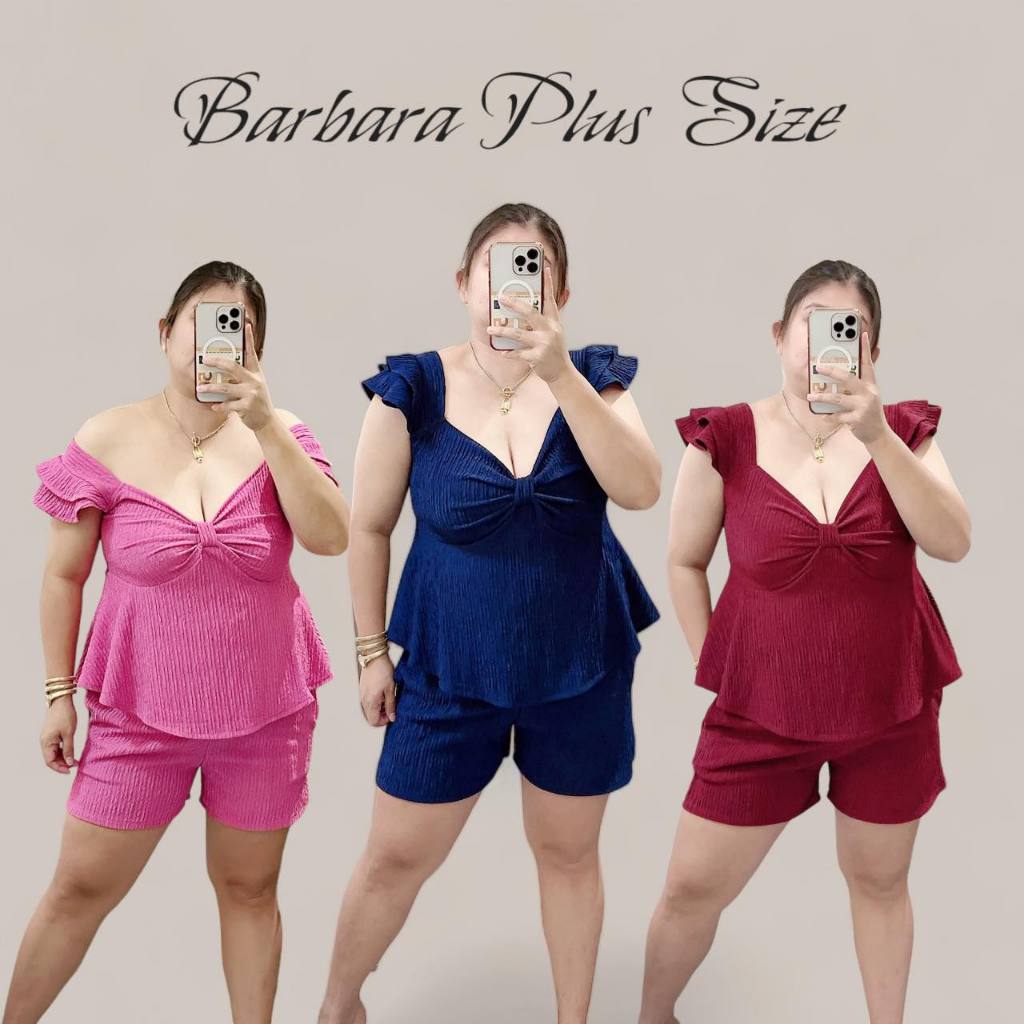 BBFEI BARBARA Plus Size Coordinates for Woman | Shopee Malaysia