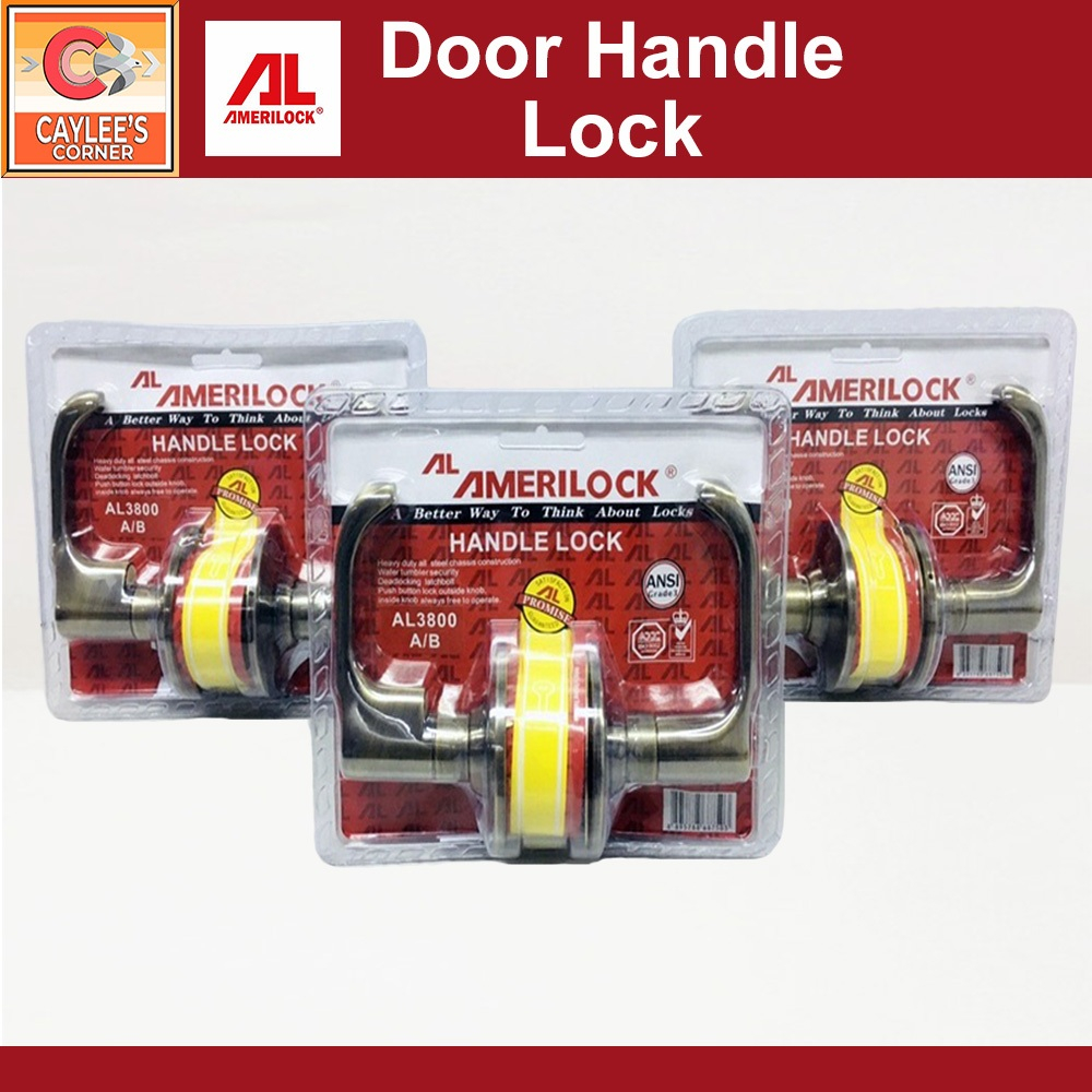 AMERILOCK Handle Door Lock (AL-3800) | Shopee Malaysia