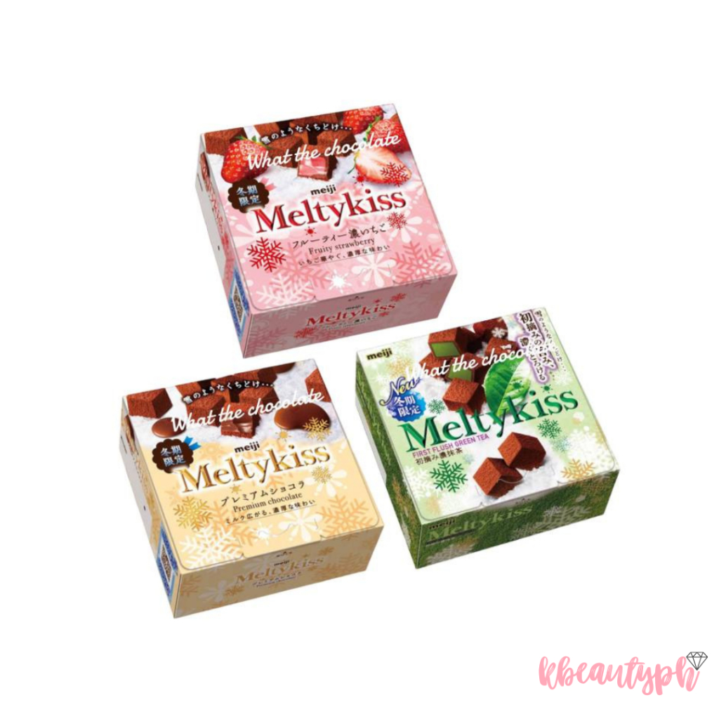JAPAN Meiji Meltykiss Chocolate | Strawberry | Matcha 52g | Shopee Malaysia