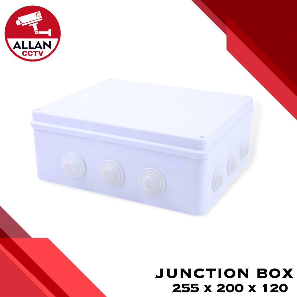 Allan CCTV IP65 Waterproof CCTV Junction Box Enclosure 255x200x120mm ...