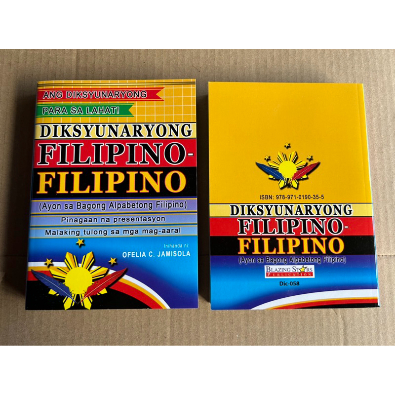 Filipino-Filipino Dictionary (480 Pages) | Shopee Malaysia