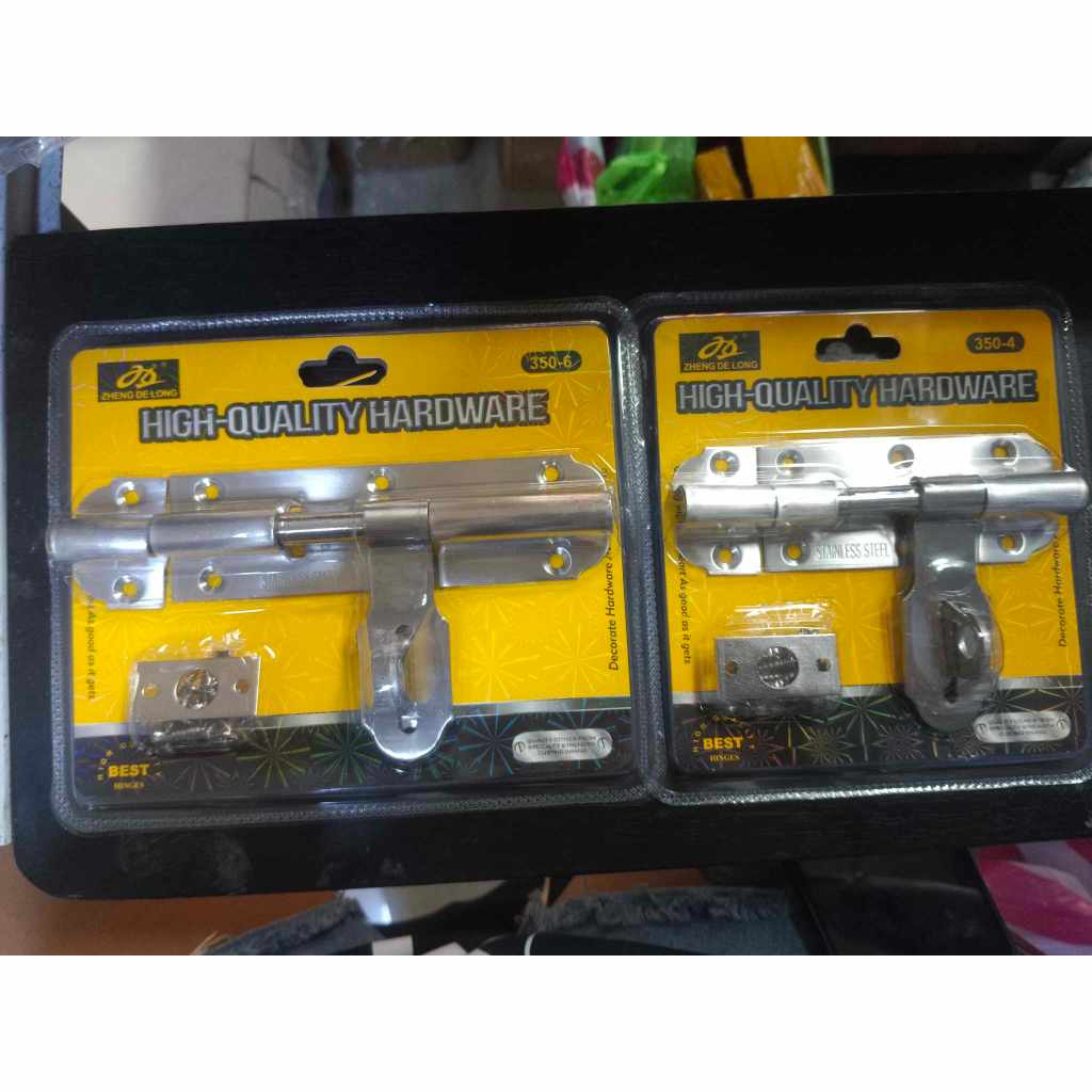 350-4 and 350-6 High Quality Hardware Stainless Steel Barrel bolt lock ...