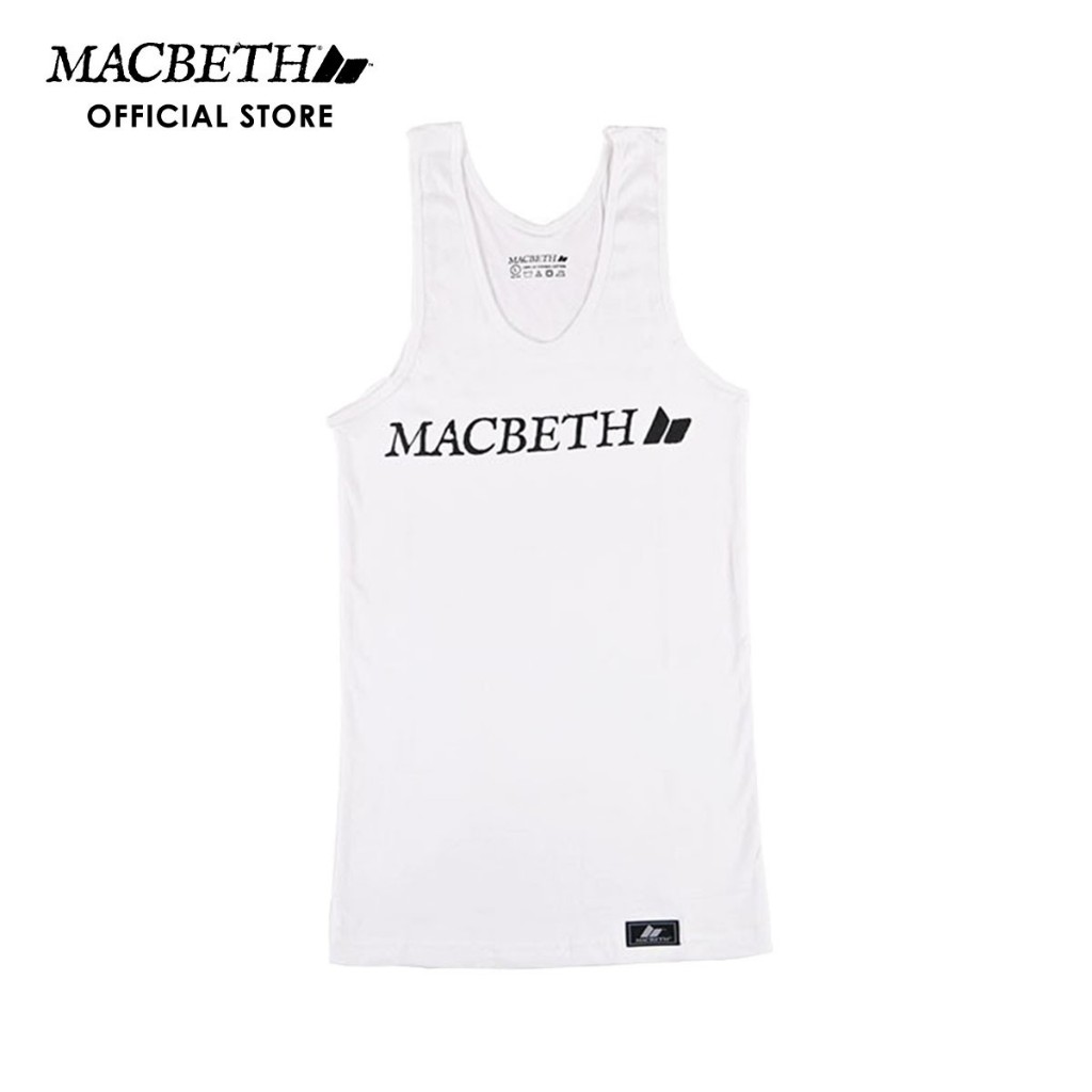 Macbeth Men's Undershirt " Logo 243 Ribbed Tank Top " ( 13NPB ...
