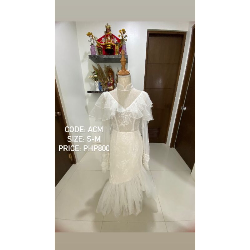 WEDDING GOWN(CODE: ACM) | Shopee Malaysia