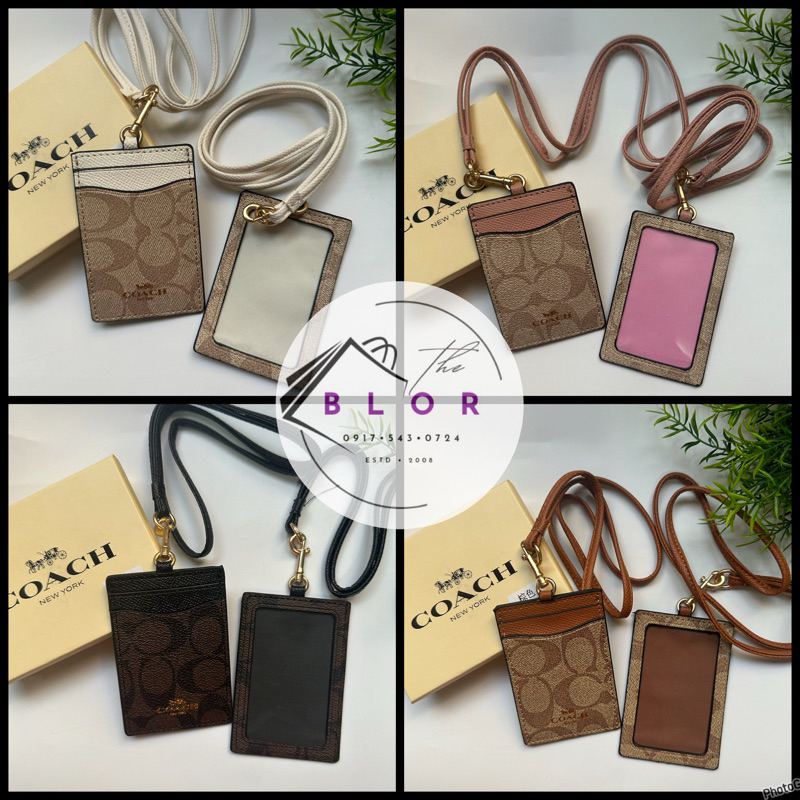 Auth CoAch ID Card Holder with Lace | Shopee Malaysia