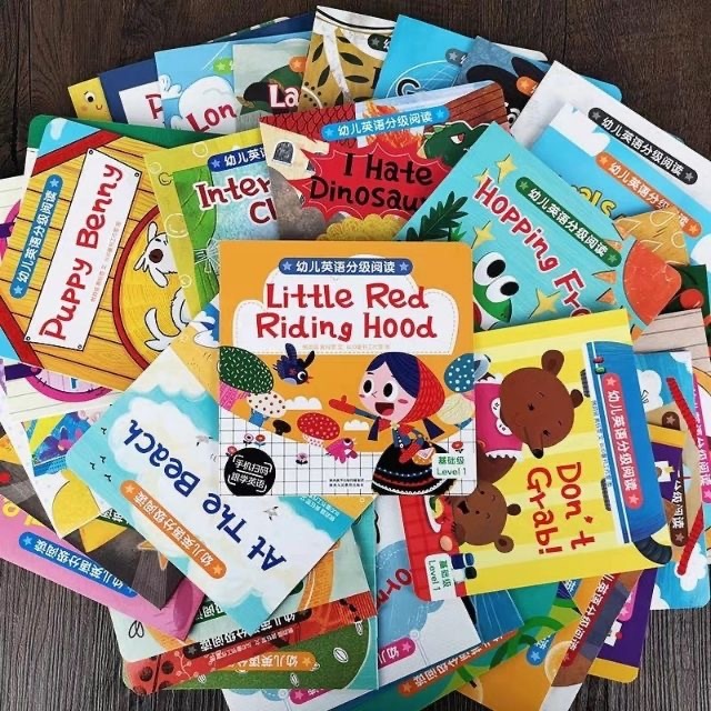 Early Childhood English Picture Book Preparatory Level English Reading ...