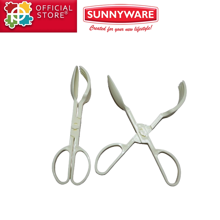 Sunnyware 312 Spaghetti Tong | Pasta Thong | Serving Tong | Plasticware ...