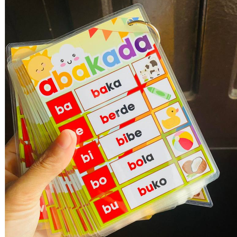 Abakada Pantinig Tagalog Primary Reading Laminated educational ...