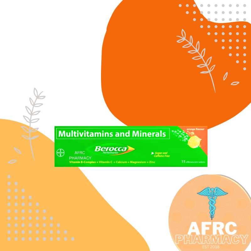Berocca Effervescent Tablet 15 Pieces Orange Flavor | Shopee Malaysia