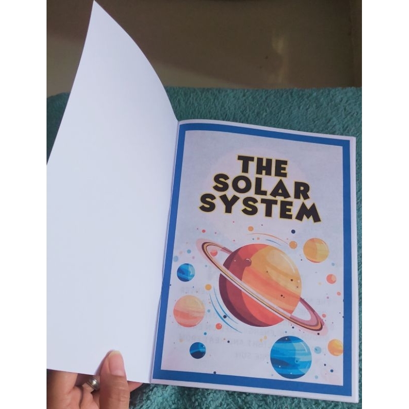 Educational Reading Materials for kids The Solar system | Shopee Malaysia