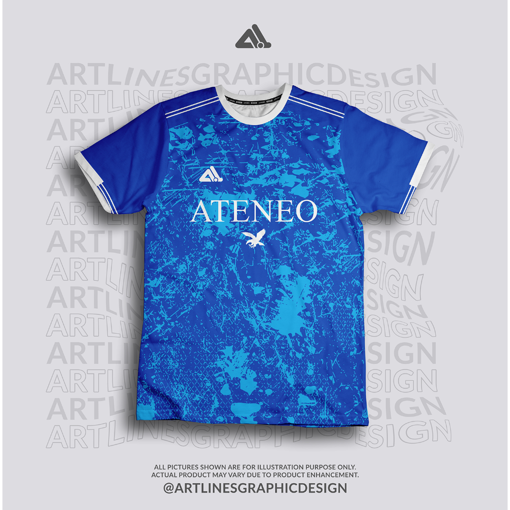 Ateneo de Manila University AdMU Blue Eagles Full sublimation shirt ...